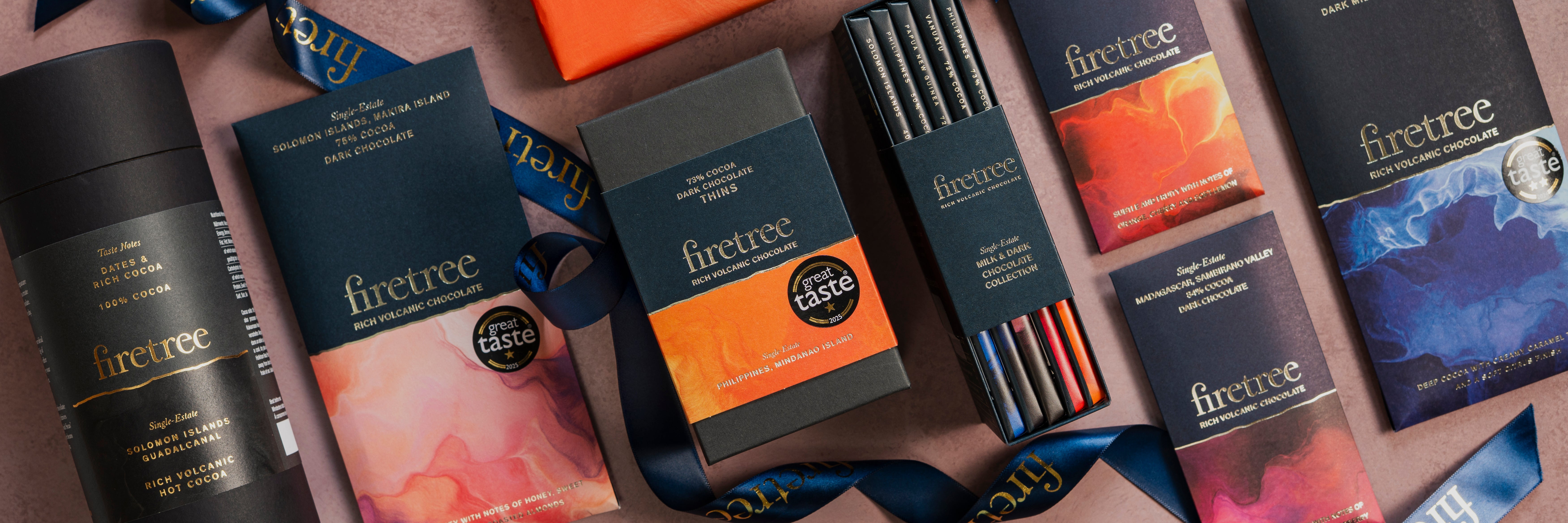 Volcanic Chocolate | Premium Collection | Firetree Chocolate UK ...