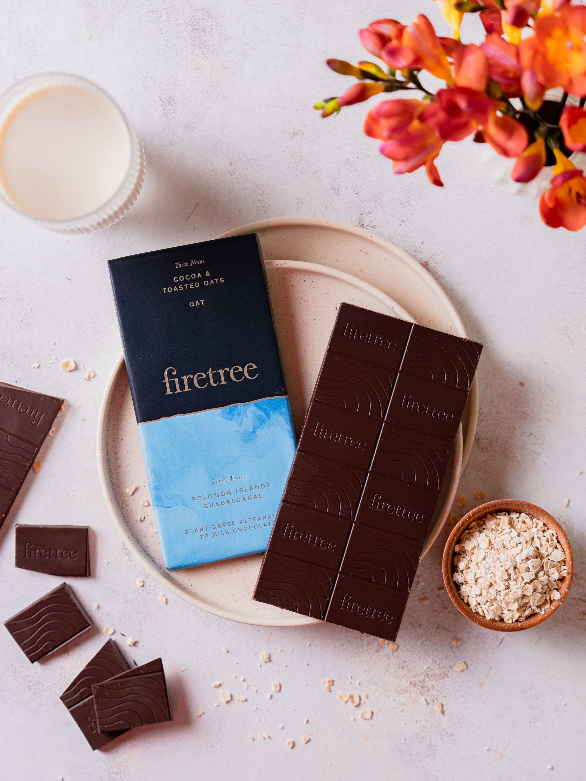 Oat Milk Chocolate | Shop Online UK | Firetree Chocolate UK – Firetree ...