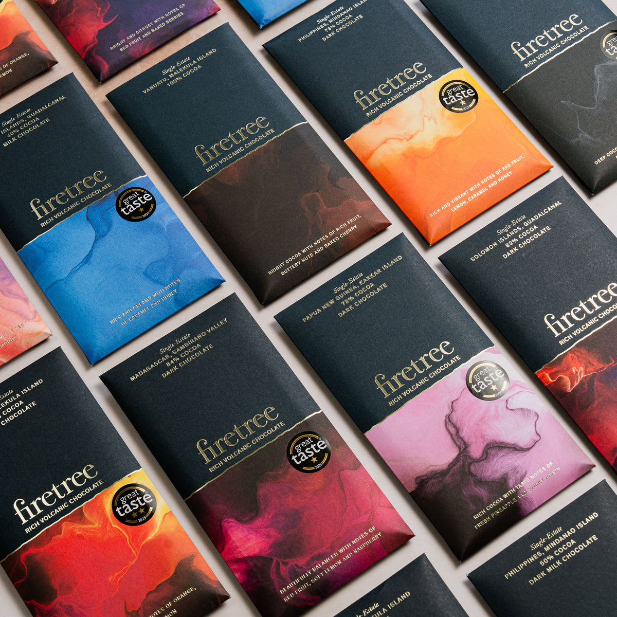 Chocolate | Shop Bean-to-Bar Craft Luxury Chocolate UK – Firetree ...