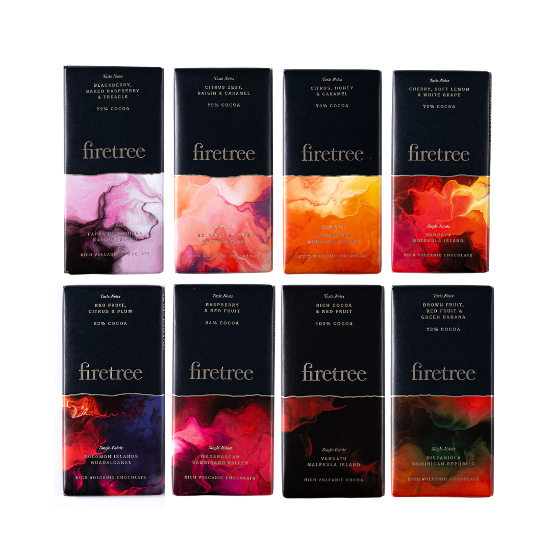Signature Dark Chocolate Letterbox Selection – Firetree Chocolate Limited