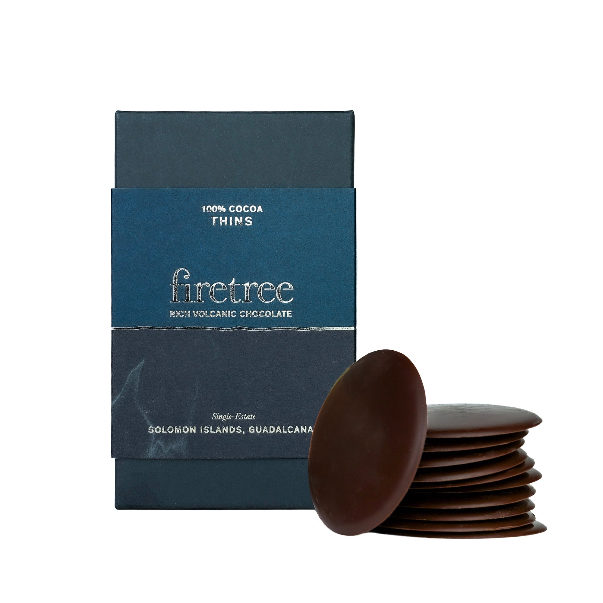 Solomon Islands 100% Cocoa Thins | Firetree Chocolate UK – Firetree ...