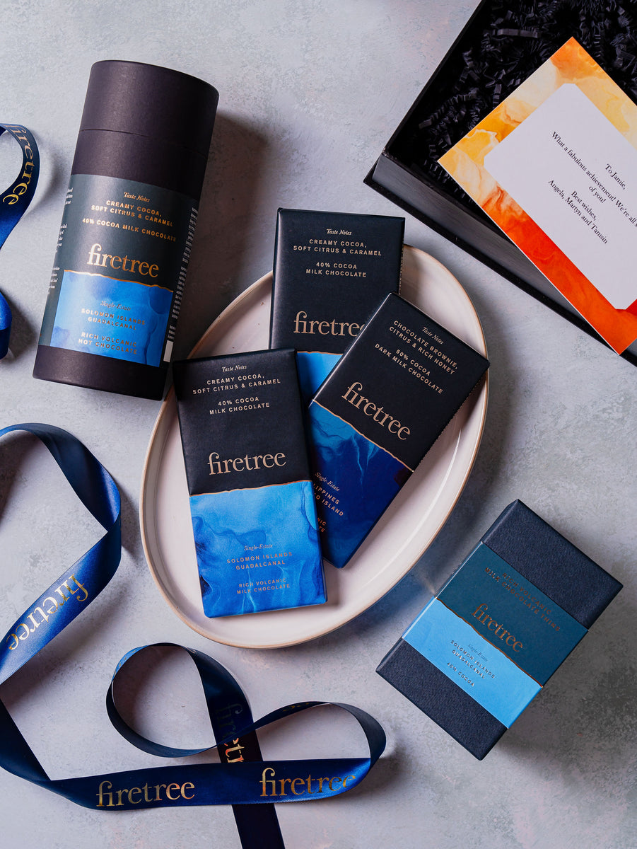 Chocolate | Shop Bean-to-Bar Craft Luxury Chocolate UK – Firetree ...