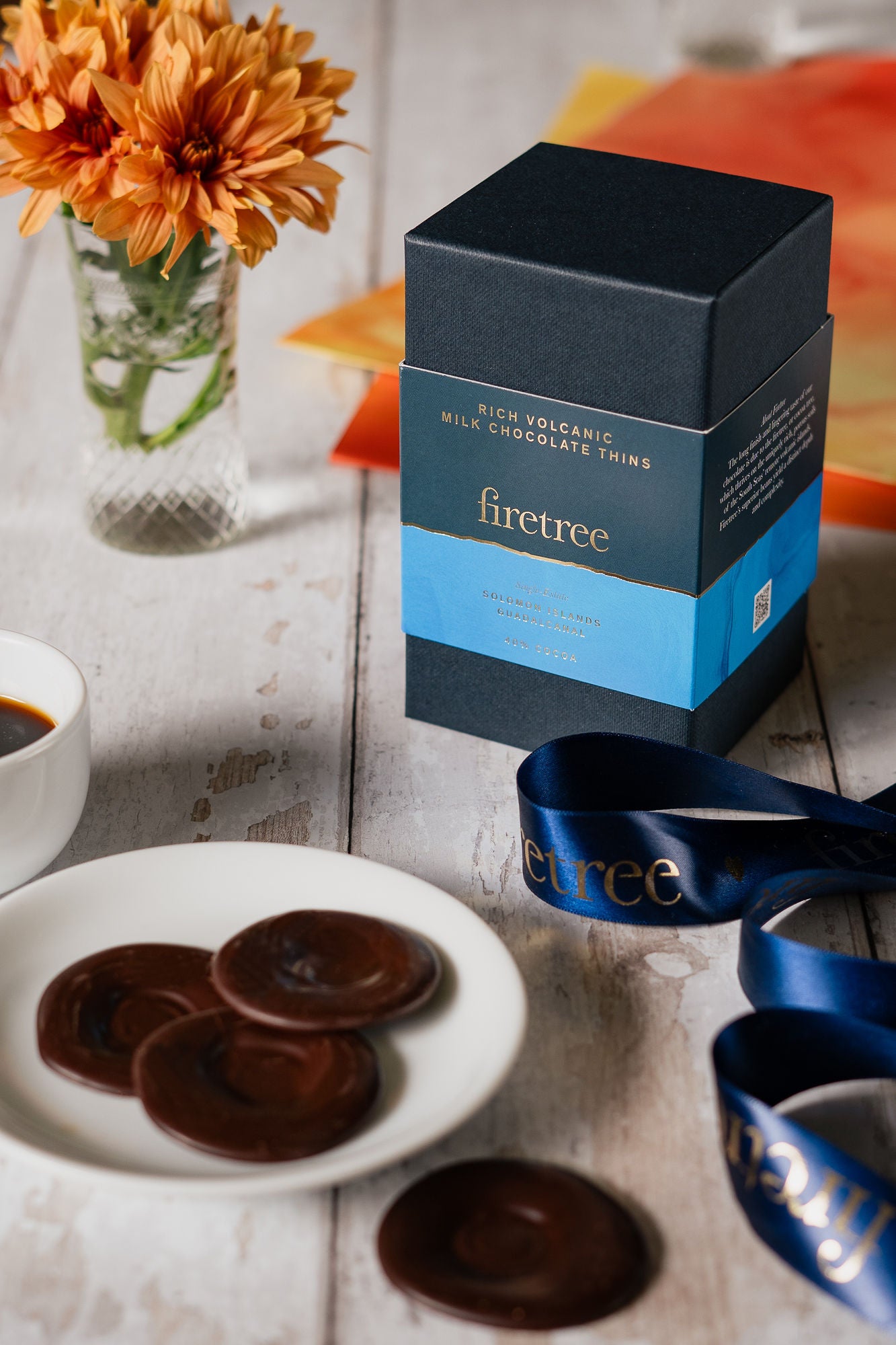 Solomon Islands 40% Chocolate Thins | Firetree Chocolate UK – Firetree ...