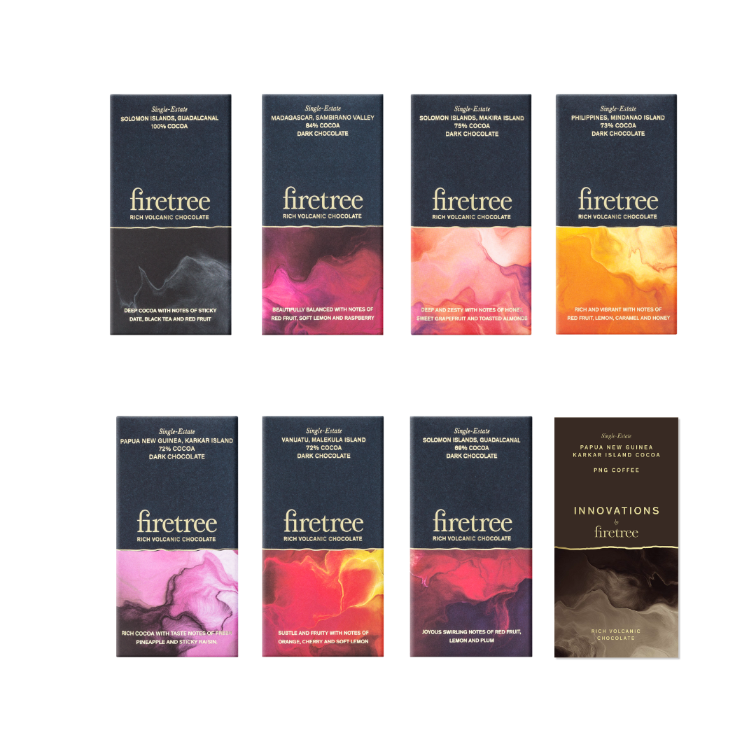 The Ultimate Tasting Selection | Firetree Chocolate UK – Firetree ...
